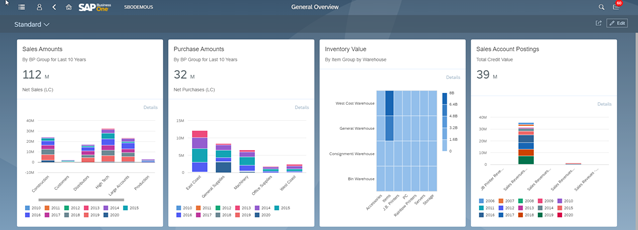 Web Client pour SAP Business One